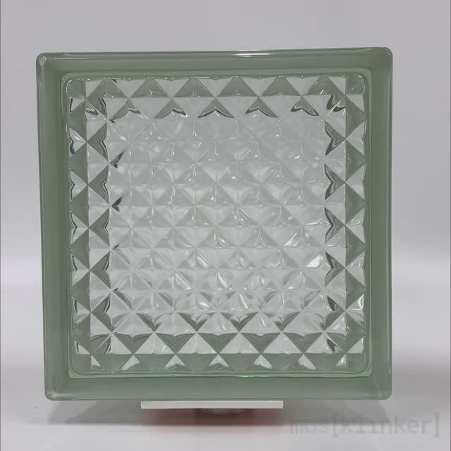 Стеклоблок Vitrablok Инка 19x19x8 - Бесцветный