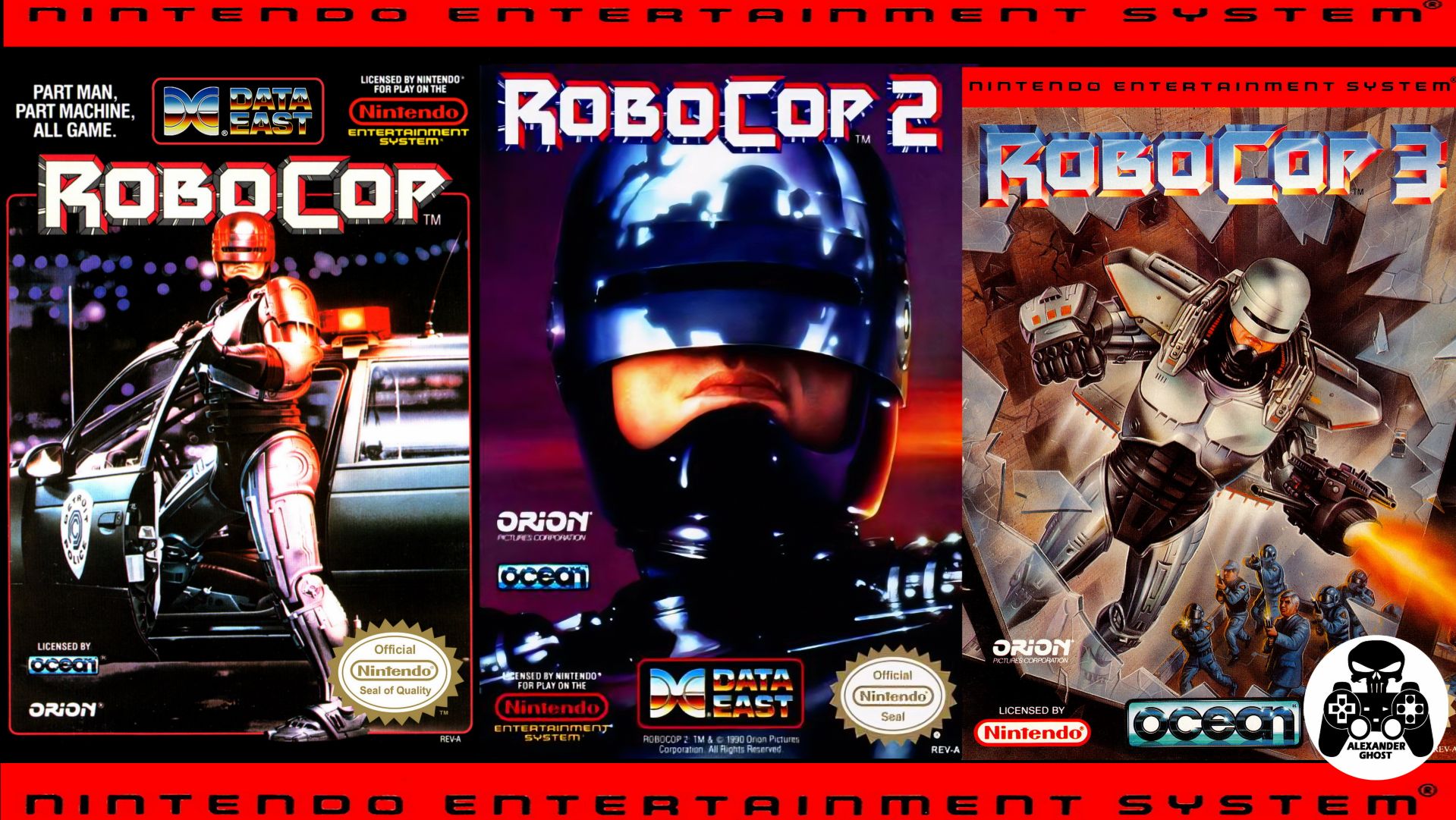 RoboCop 1, 2, 3 прохождение NES/Famicom/Dendy (Робот Полицейский)
