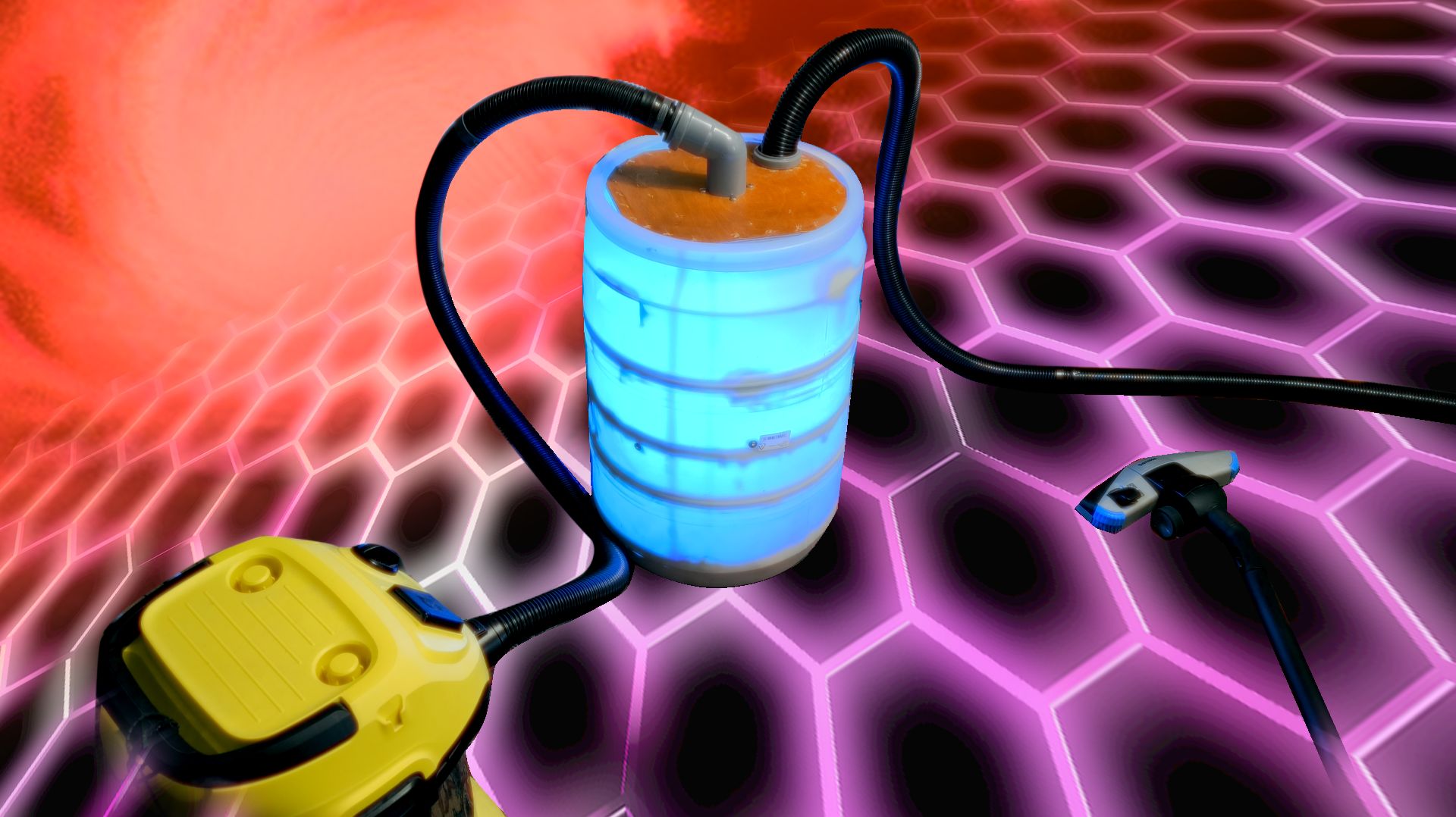 Сепаратор для пылесоса из пластиковой бочки. Без потери мощности и объёма!