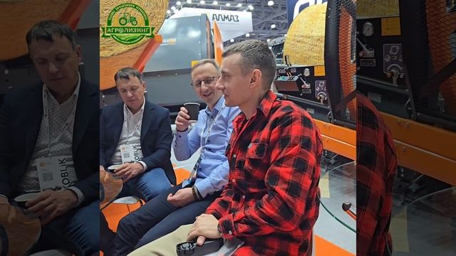 Второй день на выставке "Agravia" в Москве