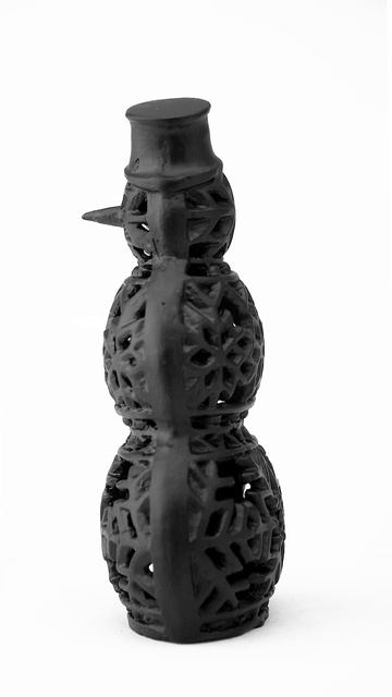 Статуэтка чугунная "Снеговик". Артикул 100060. https://феникс.art