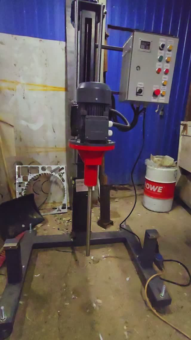 Диссольвер 50 л 3.0 кВт с электрическим подъёмом