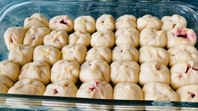 Воздушное сдобное дрожжевое Тесто для булочек. Простой рецепт булочек к чаю