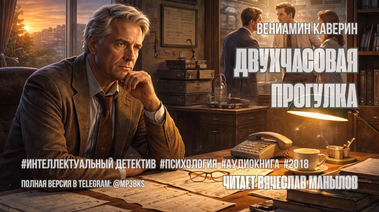 Аудиокнига. Вениамин Каверин — «Двухчасовая прогулка»