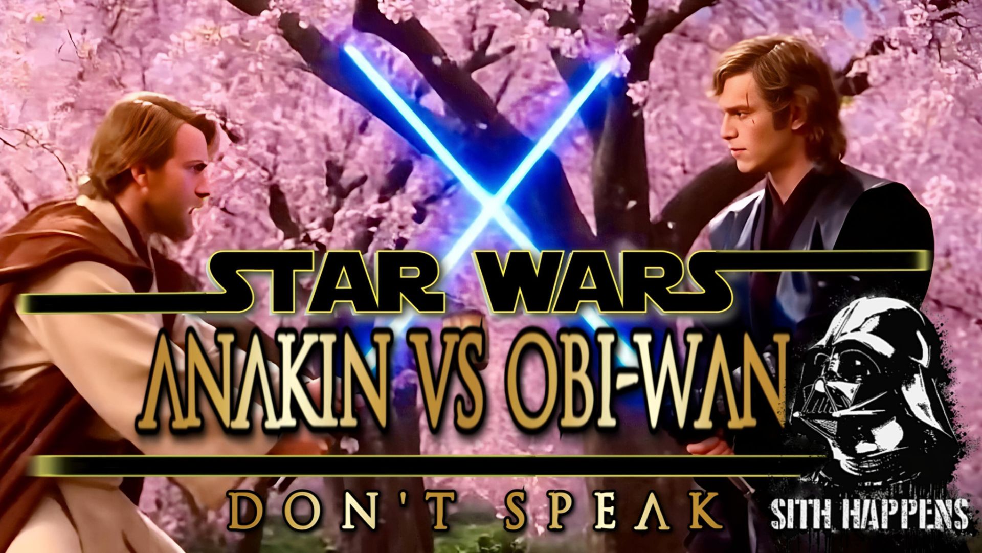 Star Wars. Anakin VS Obi-Wan: Don't Speak (AI No Doubt cover)