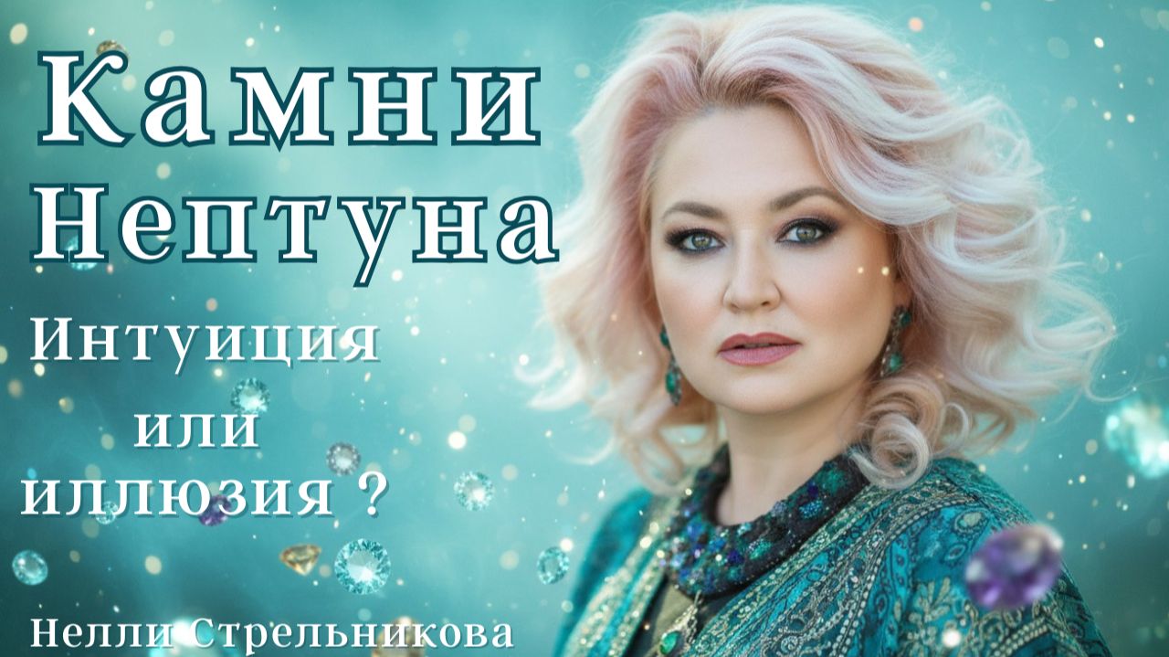 Камни Нептуна: интуиция или иллюзия? Где грань #НеллиСтрельникова #АстромагияКамня