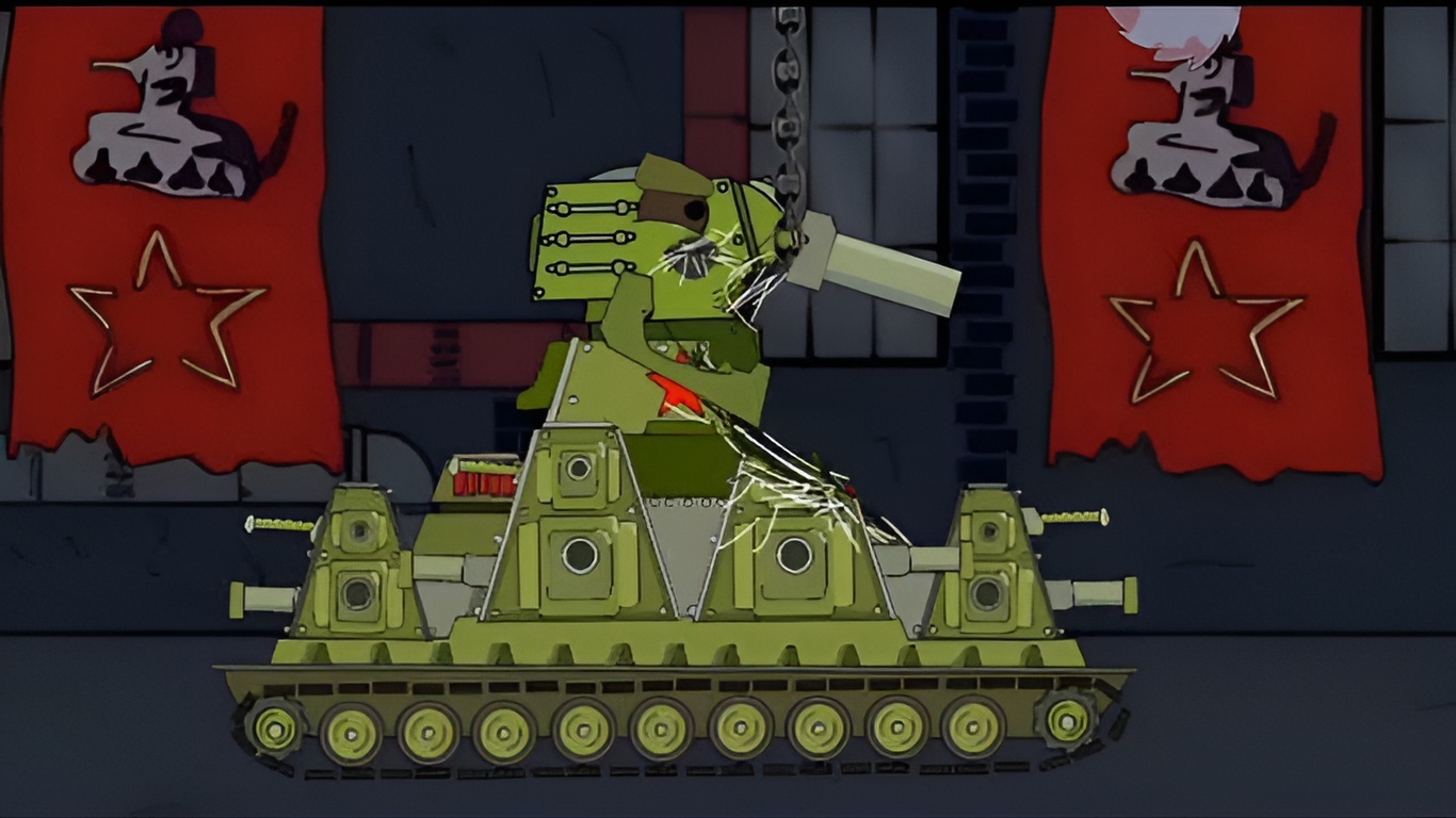 Ремонт КВ-44М - мультики про танки