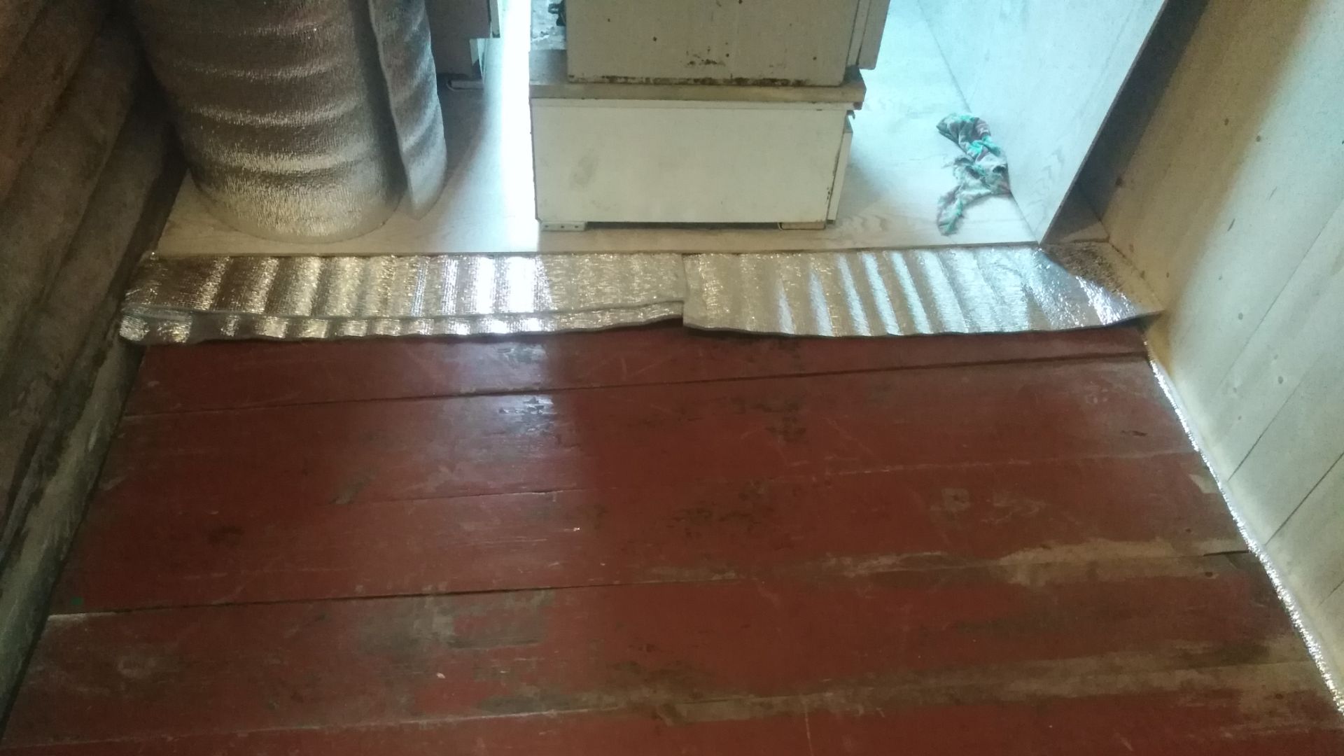 Утепление пола! 1 часть.