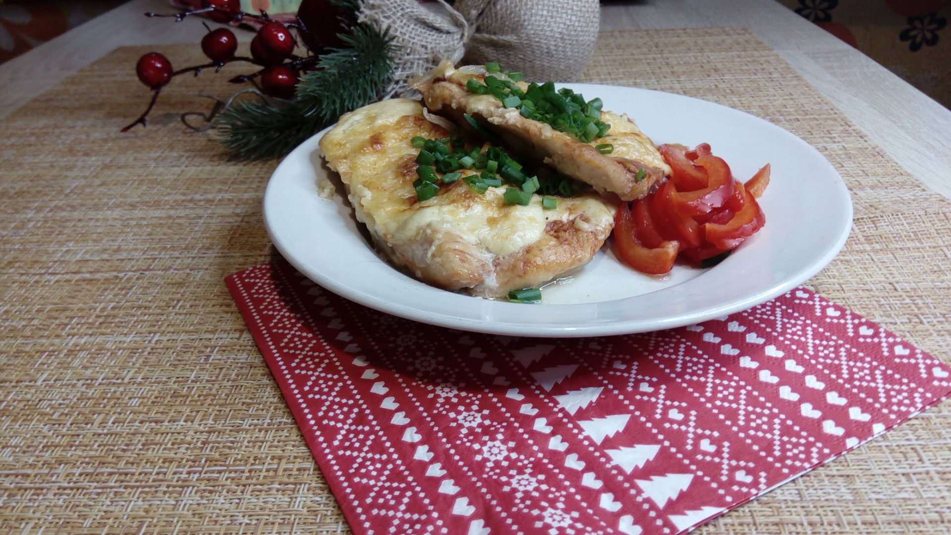 Куриное филе под шубкой.Вкусный ужин.блюда из курицы.