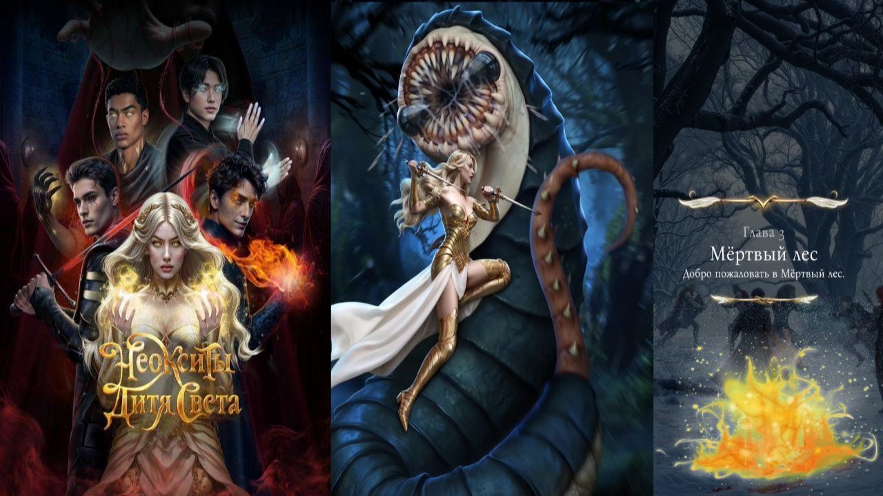 Истории Другого Мира / Неокситы: Дитя Света / 3 Сезон / Глава 3 / Мертвый лес / 💎