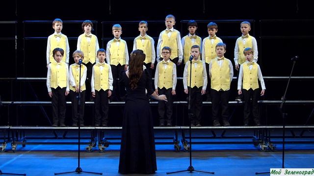 Младший хор хоровой капеллы мальчиков «Орлята» - Рождество (музыка и слова Сергея Морозова)