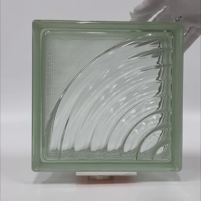 Стеклоблок Vitrablok Мидарк 19x19x8 - Бесцветный