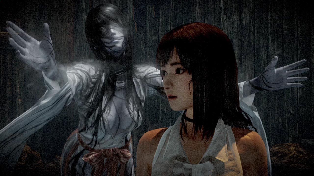 Снова в Fatal Frame V: Maiden of Black Water. Жуткая жуть!