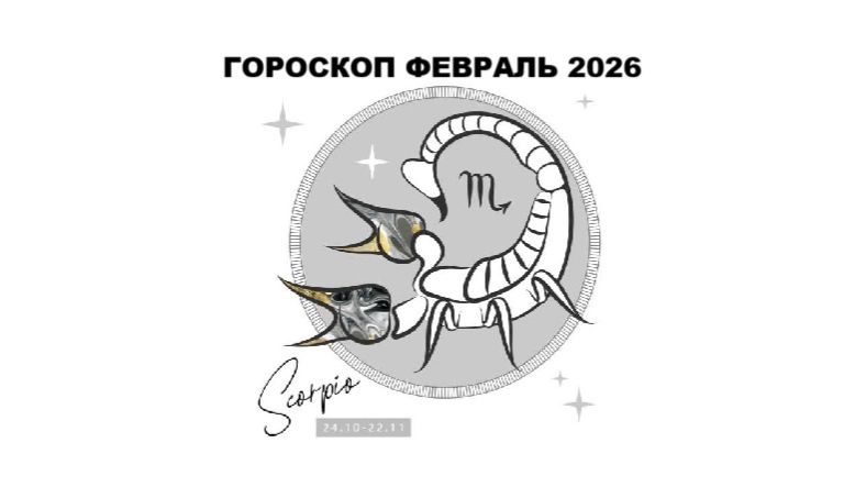 СКОРПИОН - ГОРОСКОП НА ФЕВРАЛЬ 2026 / SCORPIO - HOROSCOPE FOR FEBRUARY 2026 #астропрогноз #скорпион