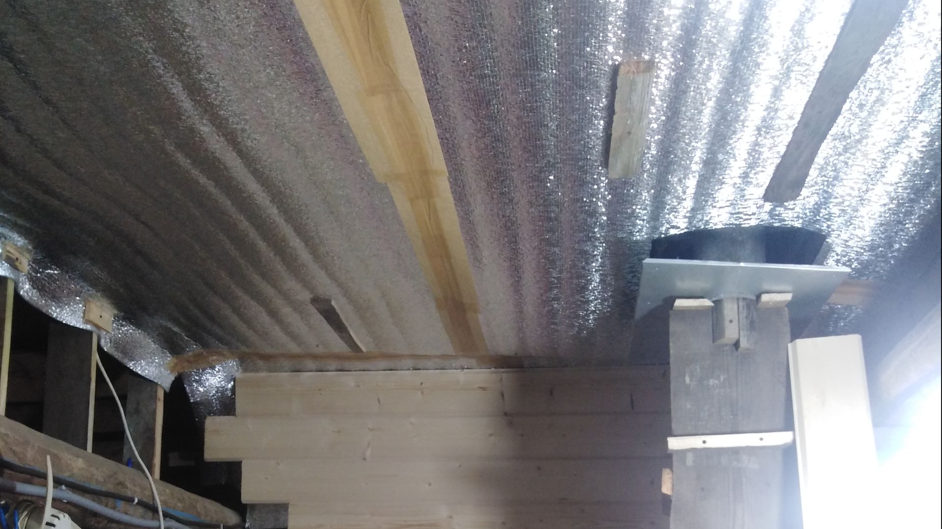 Утепление потолка!