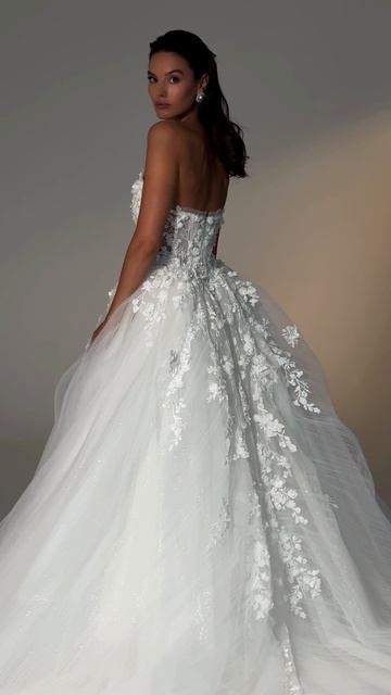 Свадебное платье Абигель из коллекции «Royalty» 2026, Gabbiano Premium