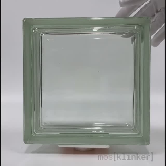 Стеклоблок Vitrablok Гладкий 19x19x8 - Бесцветный