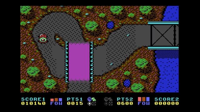 Rallycross Simulator [Commodore 64]