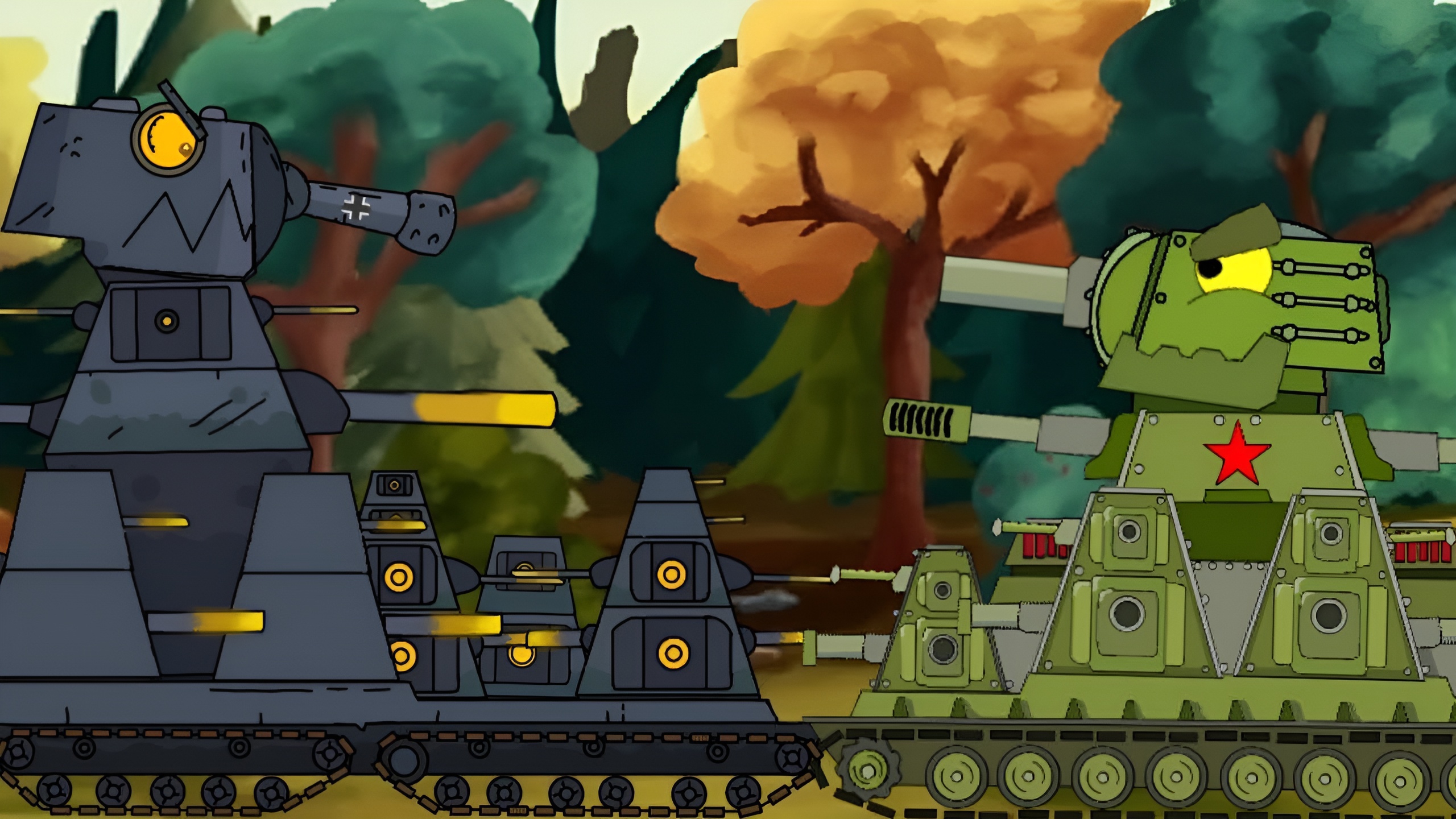 Вторжение — мультики про танки