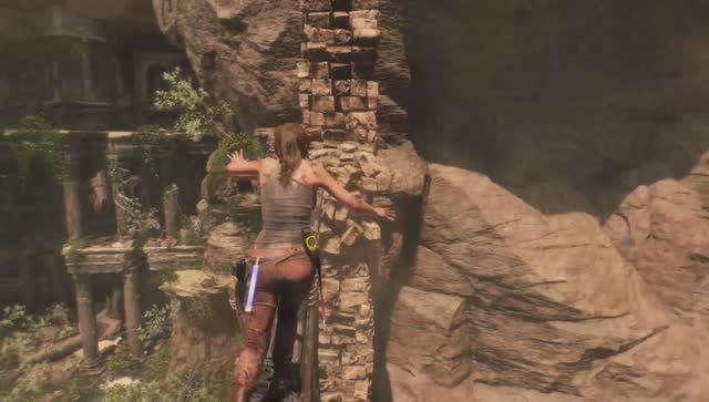 3 серия Rise of the Tomb Raider от каньёна до костра