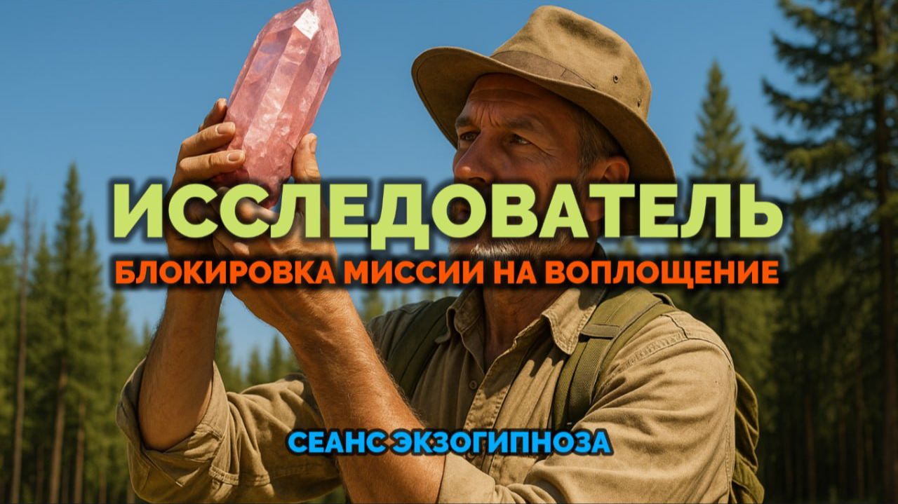 ИССЛЕДОВАТЕЛЬ. БЛОКИРОВКА МИССИИ НА ВОПЛОЩЕНИЕ
