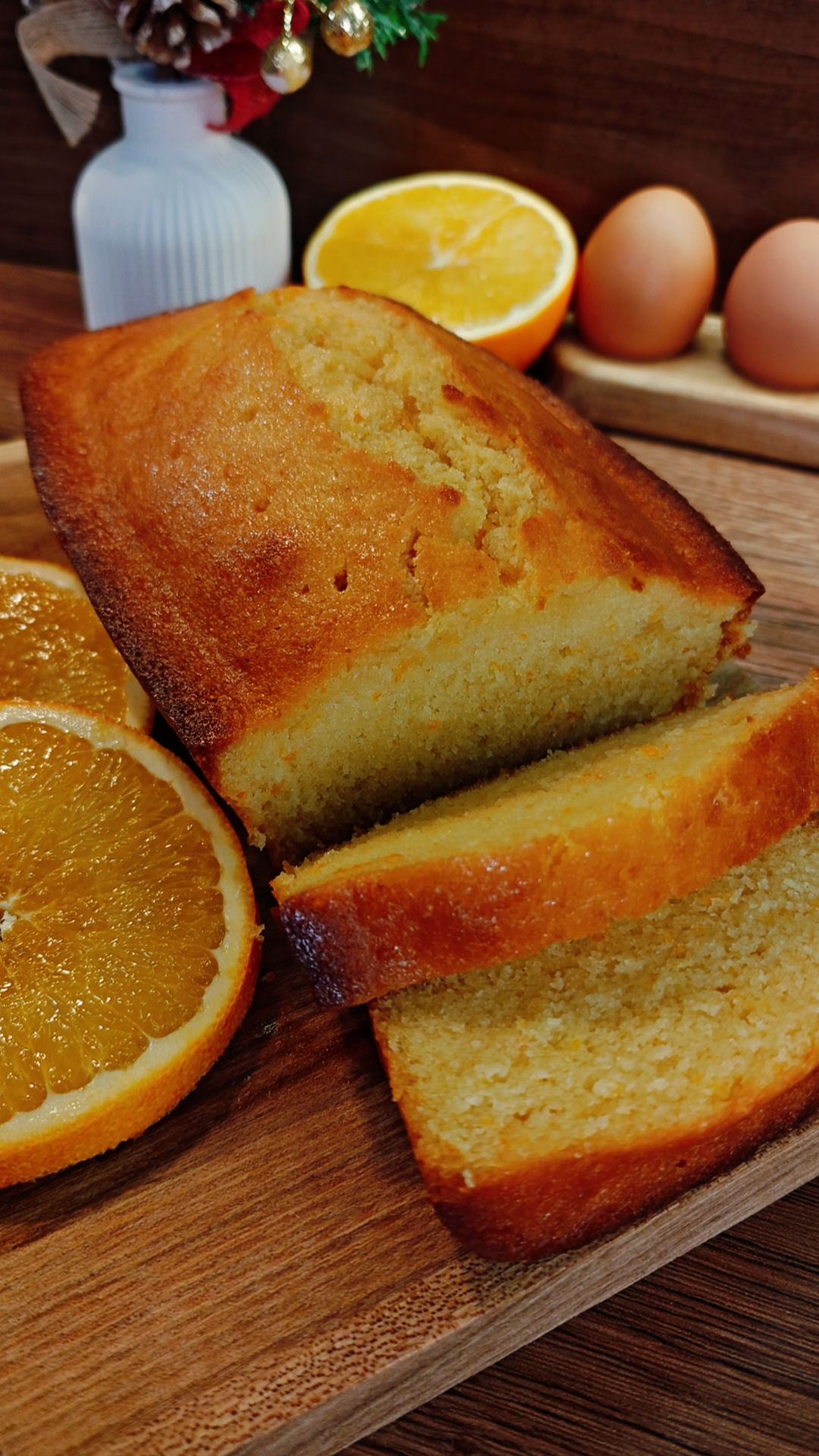 Апельсиновый кекс