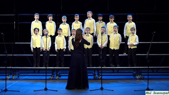 Младший хор хоровой капеллы мальчиков «Орлята» - В ночном саду (сл. и муз. В. Шишкарёва)