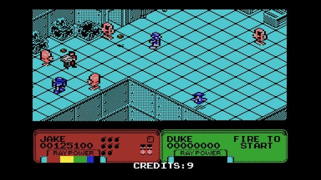 Escape from the Planet of the Robot Monsters [Commodore 64]