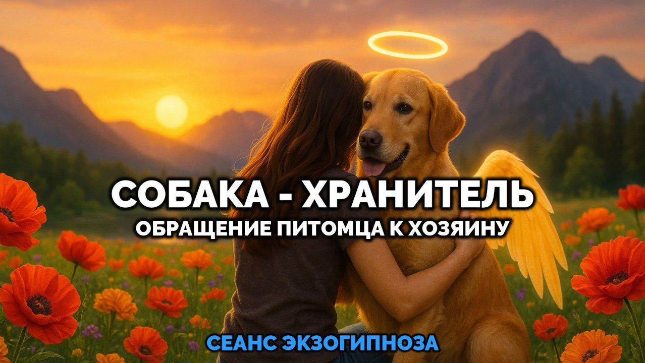 СОБАКА ХРАНИТЕЛЬ. ОБРАЩЕНИЕ ПИТОМЦА К ХОЗЯИНУ