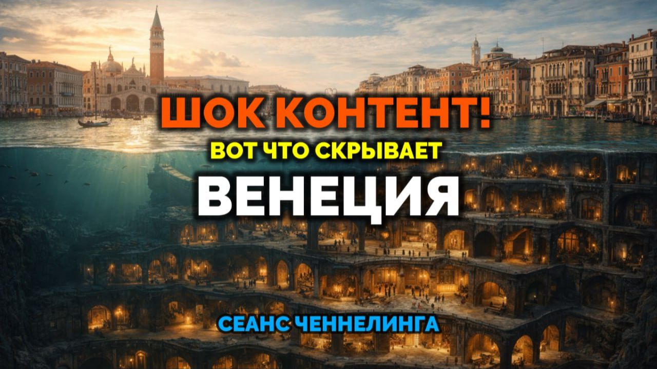 ШОК. ВОТ ЧТО СКРЫВАЕТ ВЕНЕЦИЯ