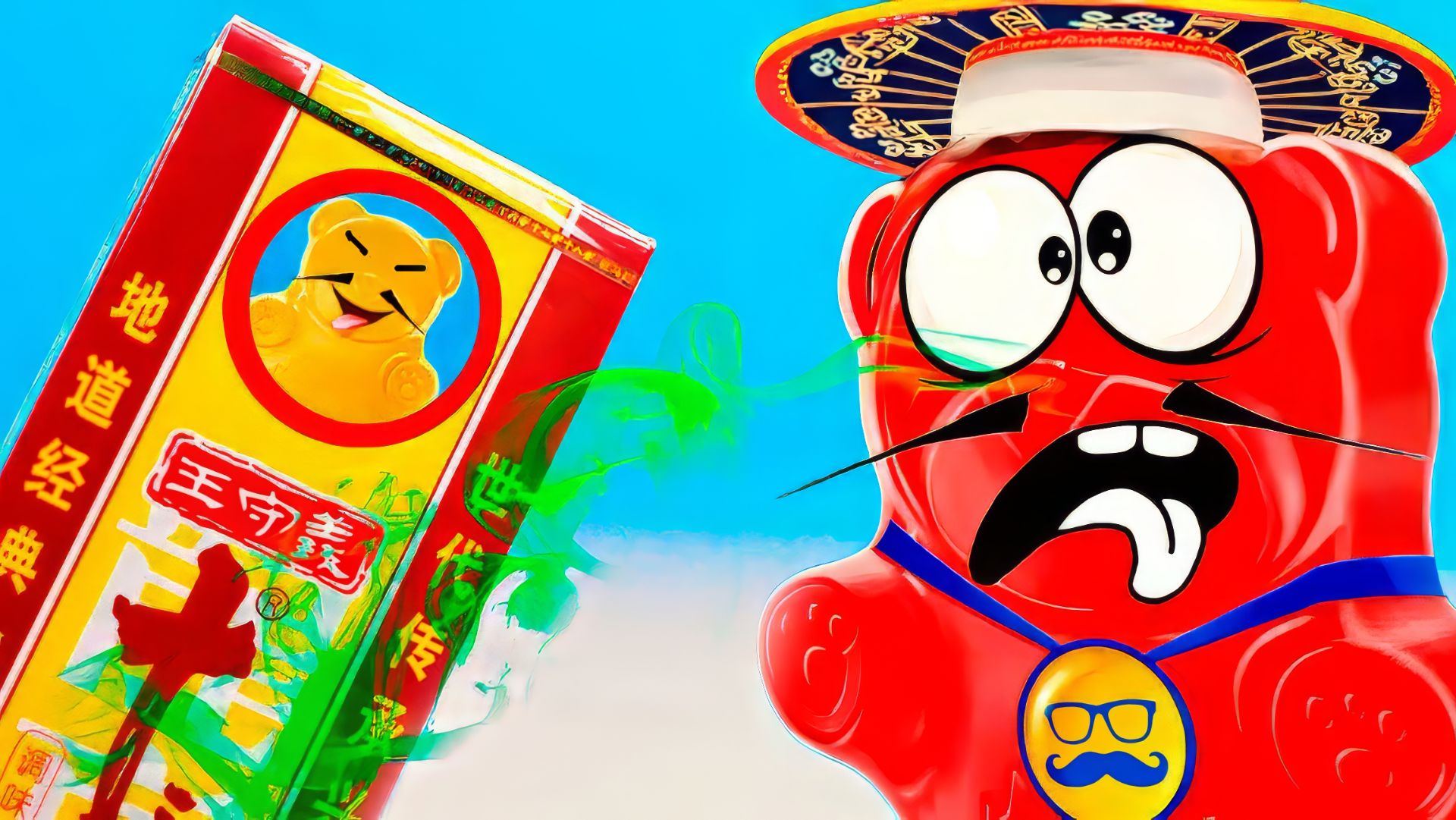 САМАЯ ВОНЮЧАЯ ЕДА ИЗ КИТАЯ ДЛЯ ЖЕЛЕЙНОГО МЕДВЕДЯ ВАЛЕРЫ