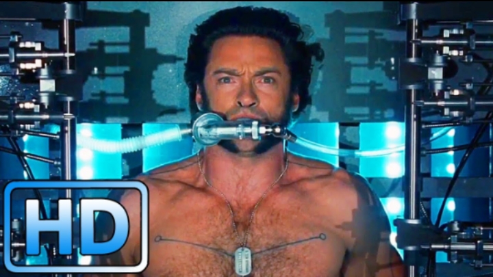 Росомахе вводят адамантий  в скелет/ Люди Икс: Начало. Росомаха (2009)