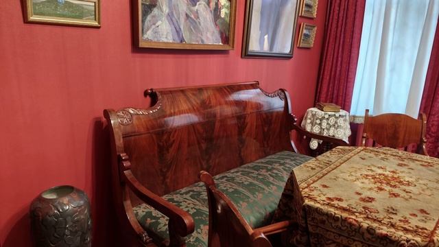 Музей  Аполлинария Васнецова в Москве ч1 Жилые комнаты.