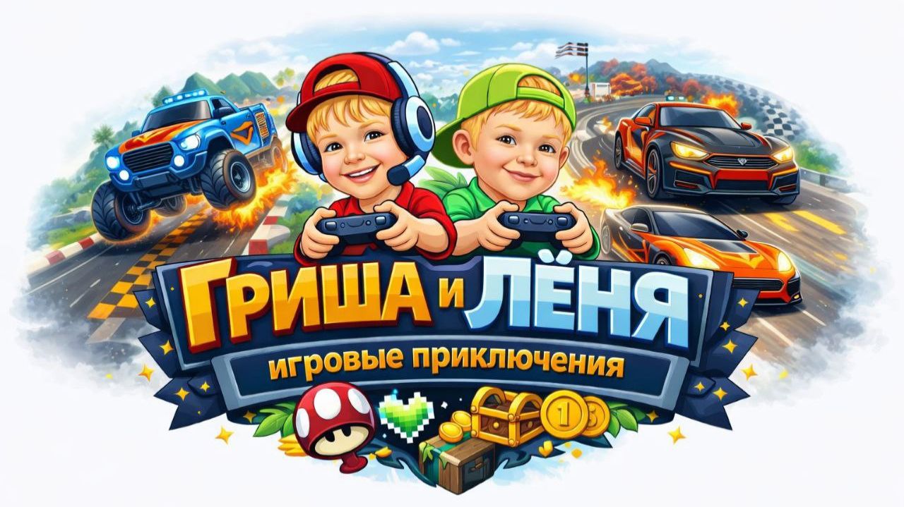 Забытая игра на двоих НЕдетские гонки. Гриша vs Лёни. Мама vs папы. Карты пляж и война.