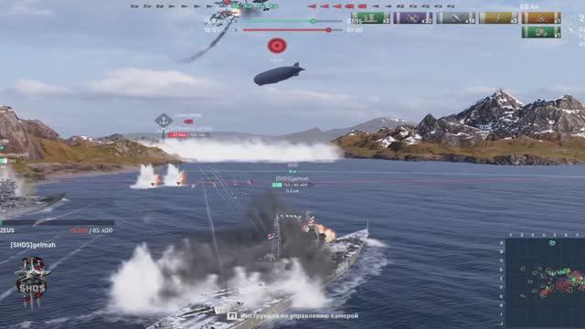 Мир кораблей (World Of WarShips).Линкор Корнилов