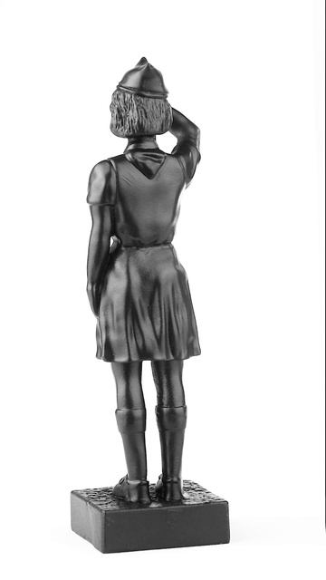 Статуэтка чугунная "Пионер всегда готова". Артикул 200017. https://феникс.art