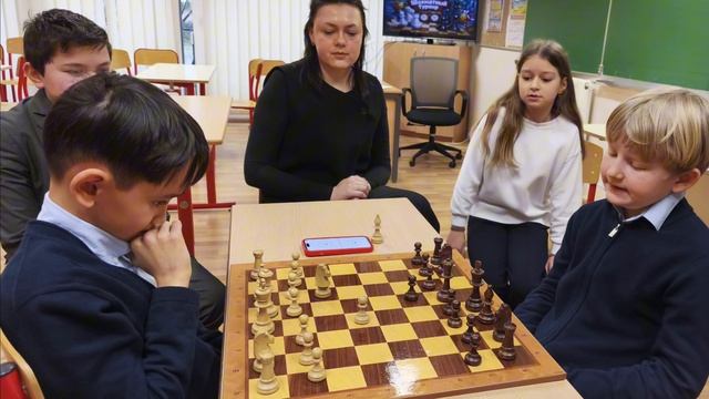 Школьный шахматный турнир