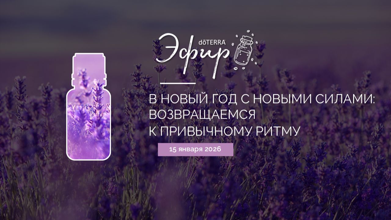В новый год с новыми силами: возвращаемся к привычному ритму (15.01.2026)