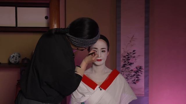 (ASMR) Японский макияж Maiko
