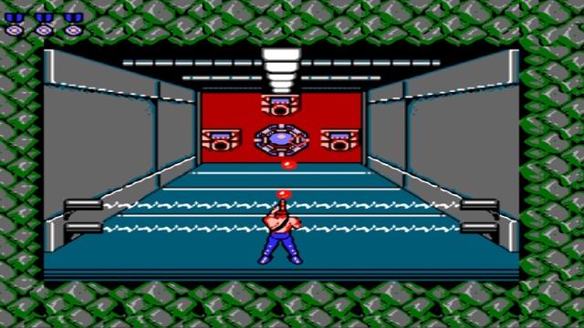 Подземный бункер➤ Contra ➤ ➤( NES / Famicom / Dendy)