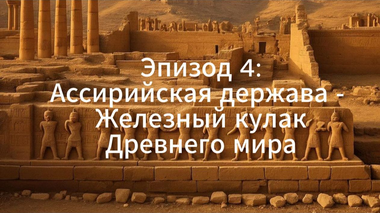 АССИРИЙСКАЯ ДЕРЖАВА. Империя жестокости \ Военная машина древности
