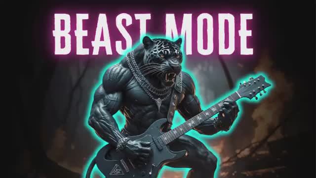 Агрессивный-Блэк-Метал-Микс-Тренировка-Гейминг