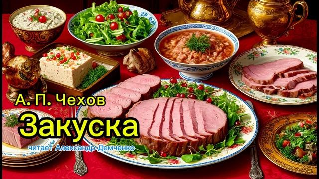 "Закуска" - Чехов А. П.  Аудиокнига | Чтилум. Александр Демченко
