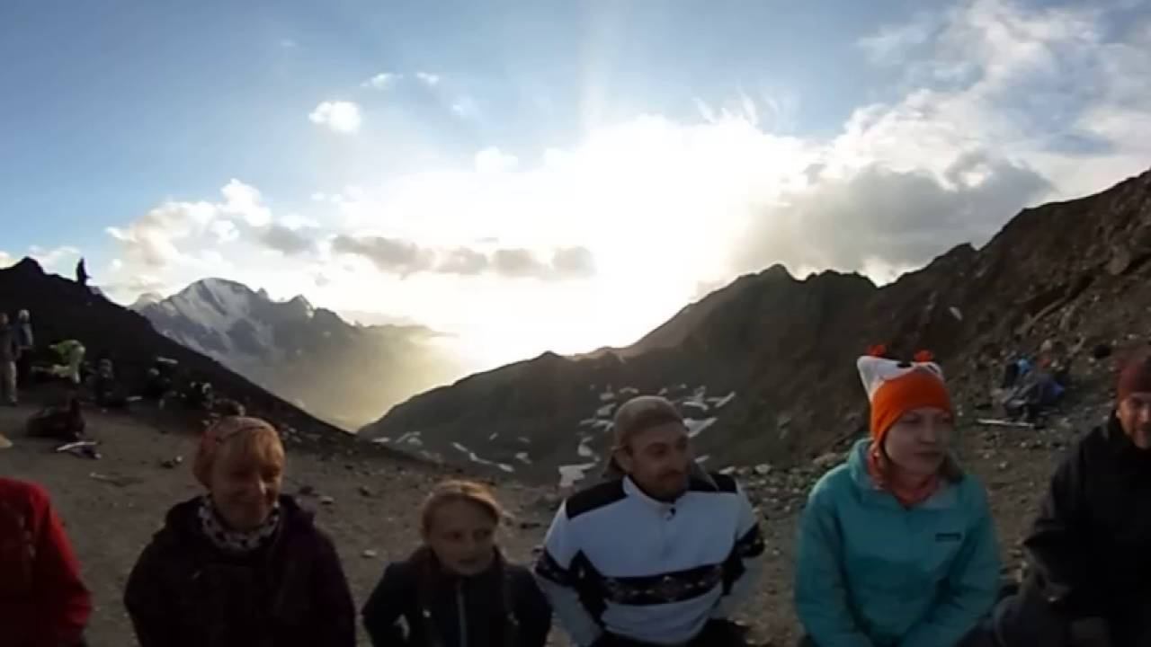 Панорамное видео. Путешествие, горы. С днём рождения, Борисыч!