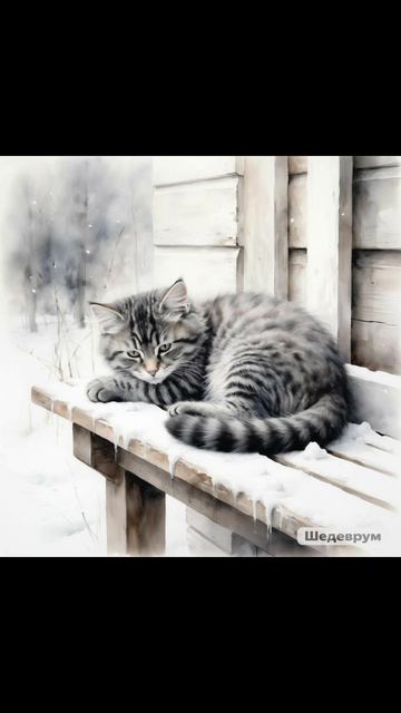 Стихотворение -"Бездомная кошка"