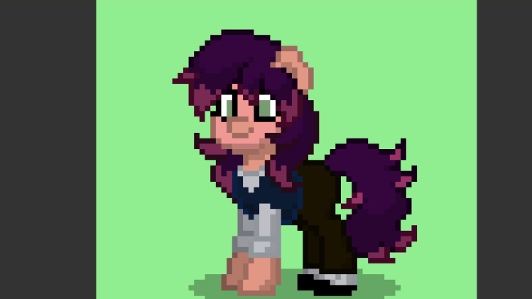 Как создать скин Миша. Академия сверхъестественного (Pony Town)