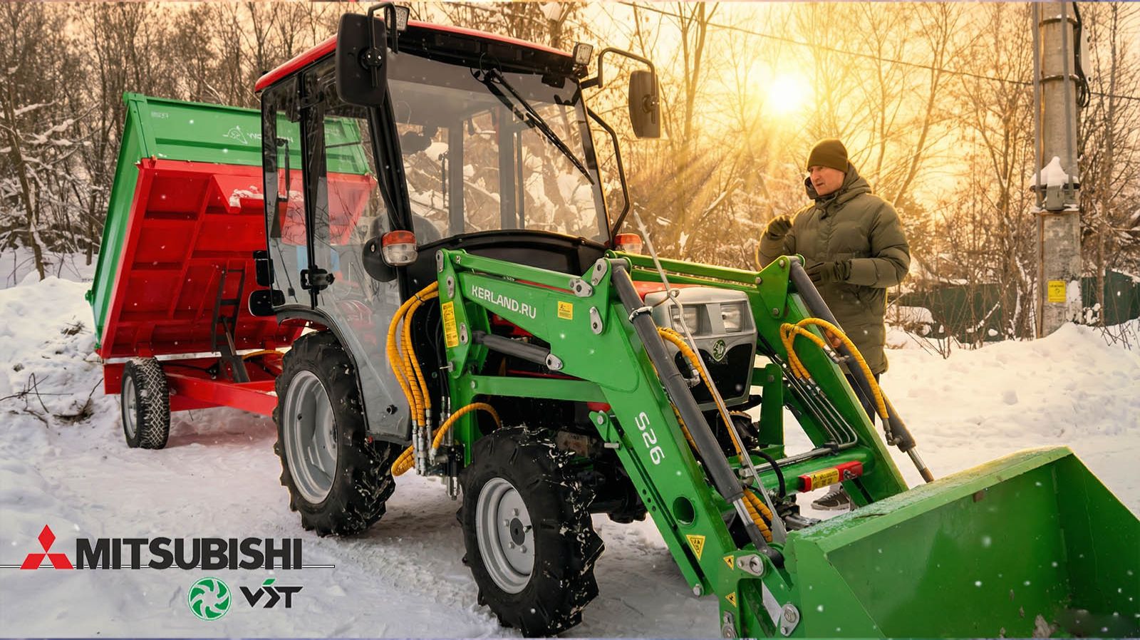 Гордый японец для больших задач — Mitsubishi VST MT-180D