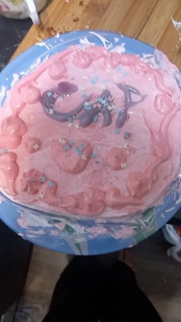 я приготовила торт