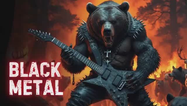 Инструментальные Блэк-энд-ню-метала высвобождают брутальные гитарные риффы