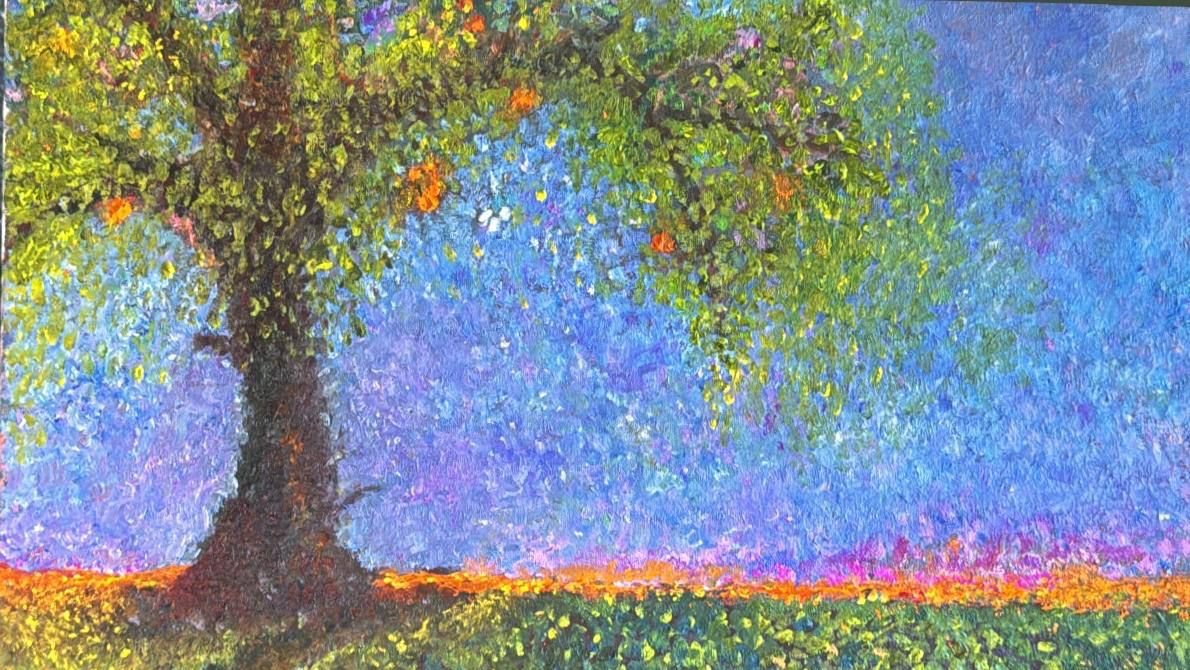 Отрывок из проекта "Голоса картин" На видео визуализация Работы М. Микоца